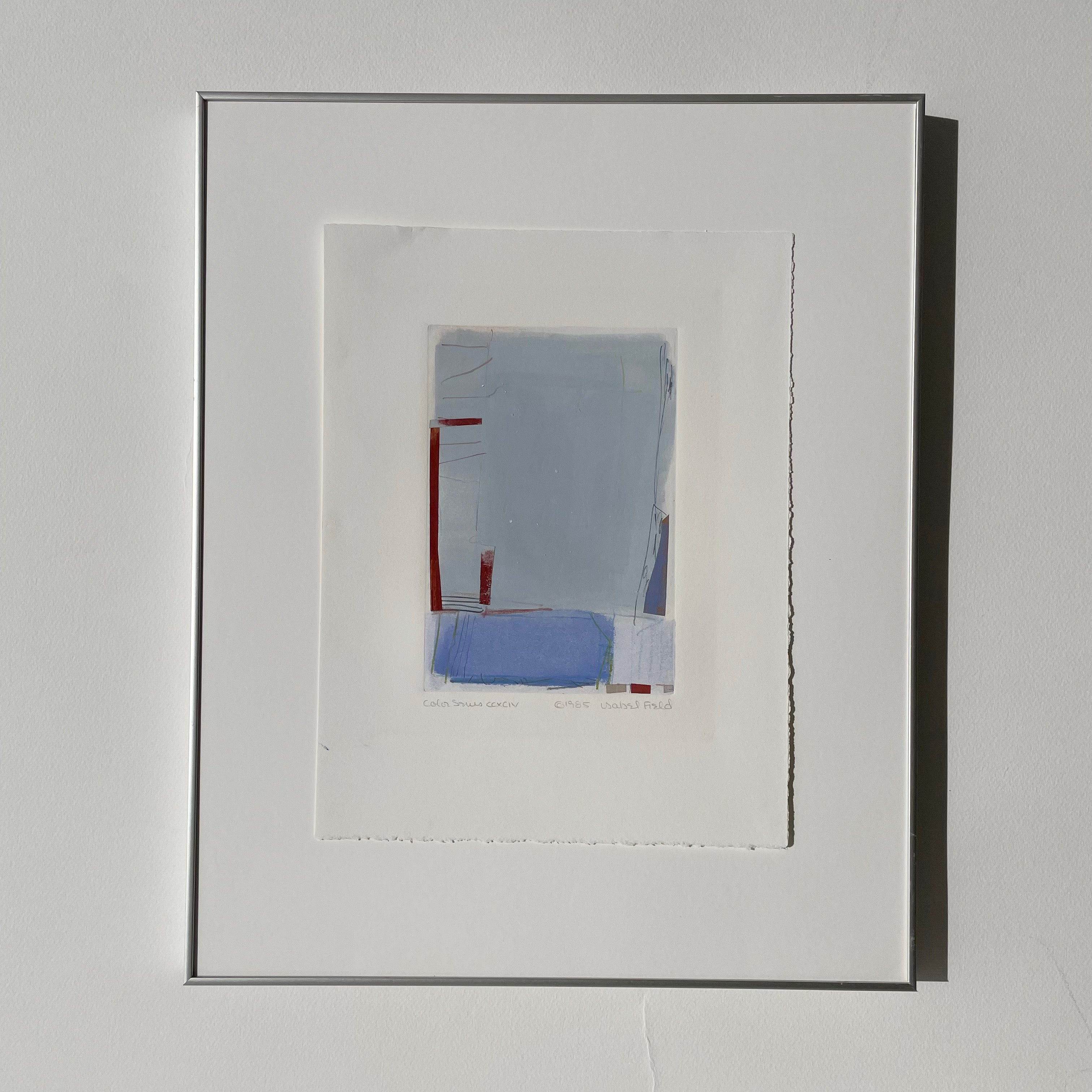 Isabel Field Original Abstract Art Signed 1985 -- Original Artwork – ONHSI